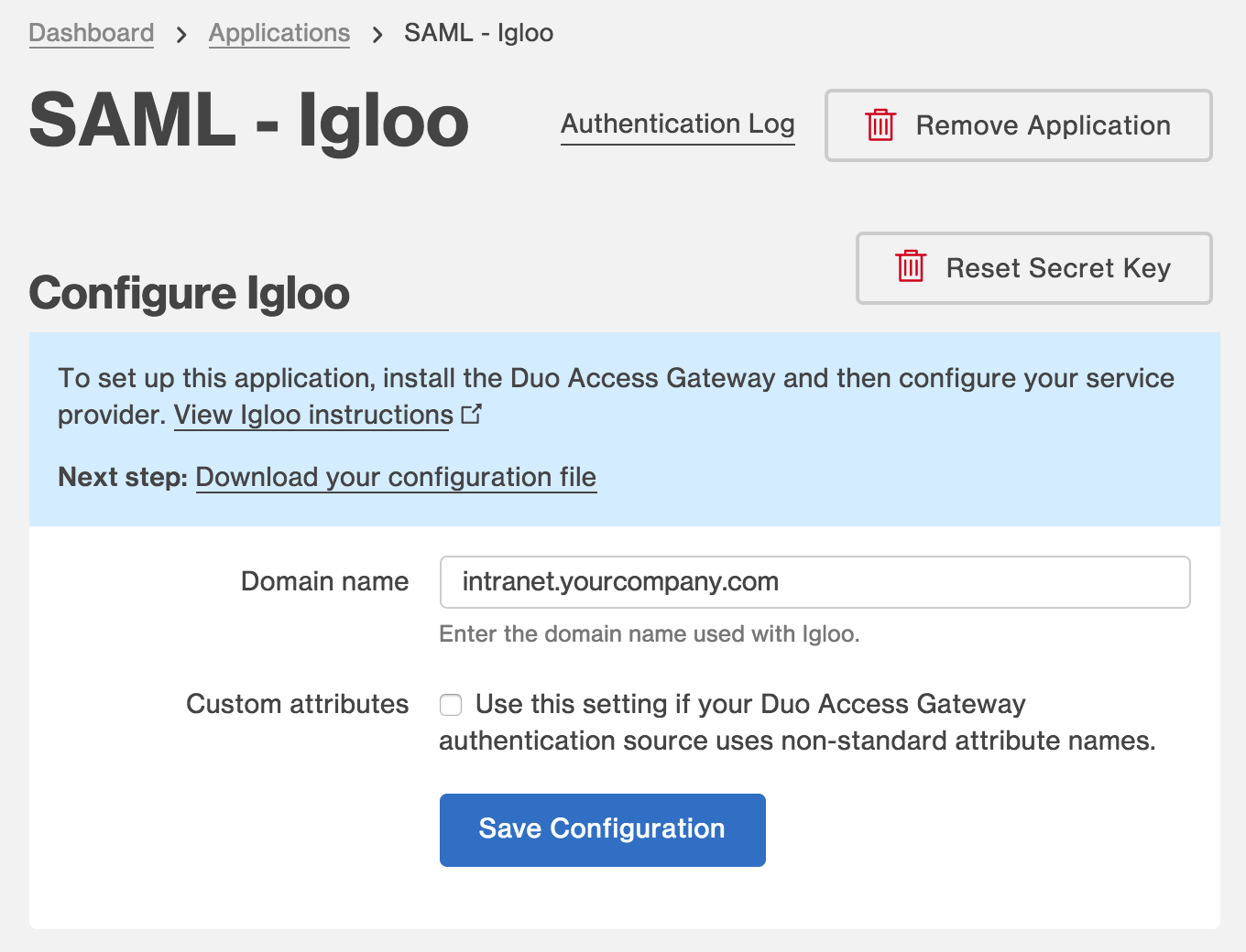 Duo Protection for Igloo | Duo Security