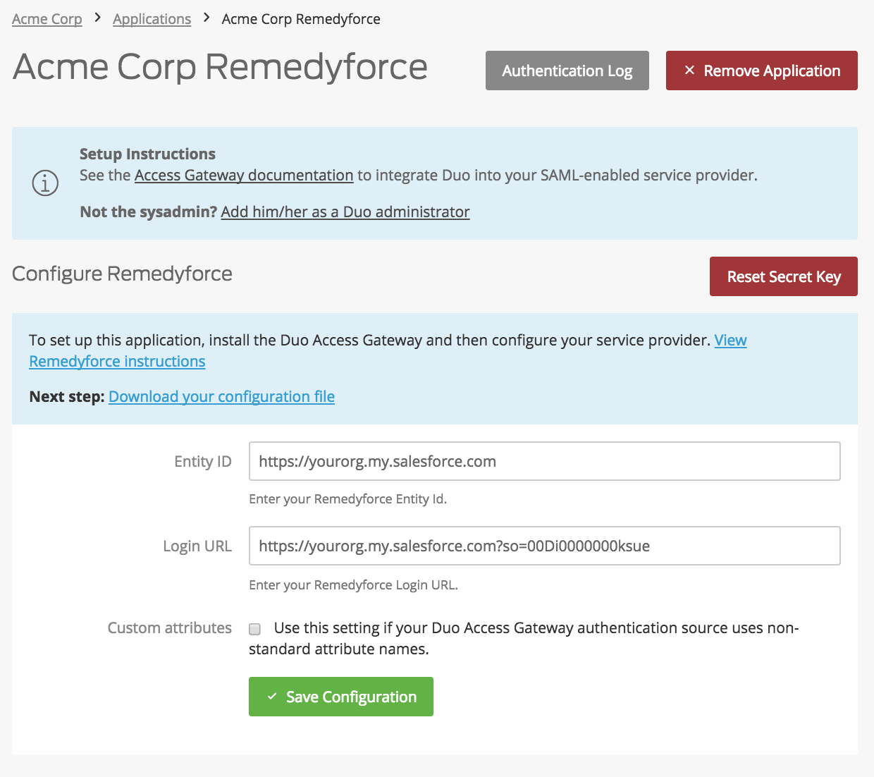 Duo 2FA & Security Protection for BMC Remedyforce | Duo Security