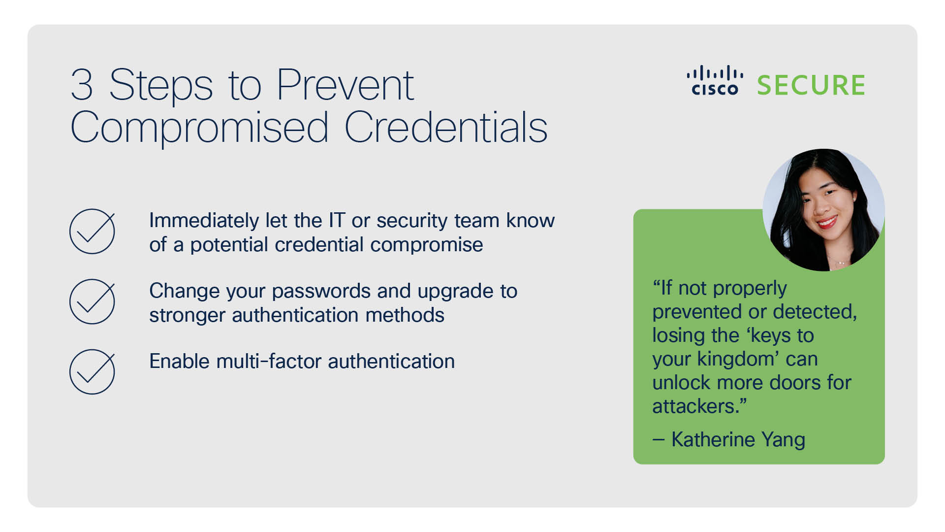 3 Steps to Prevent a Case of Compromised Credentials - Duo | Duo Security