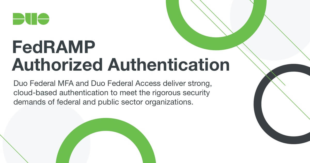 Duo FedRAMP Authorized Authentication | Duo Security